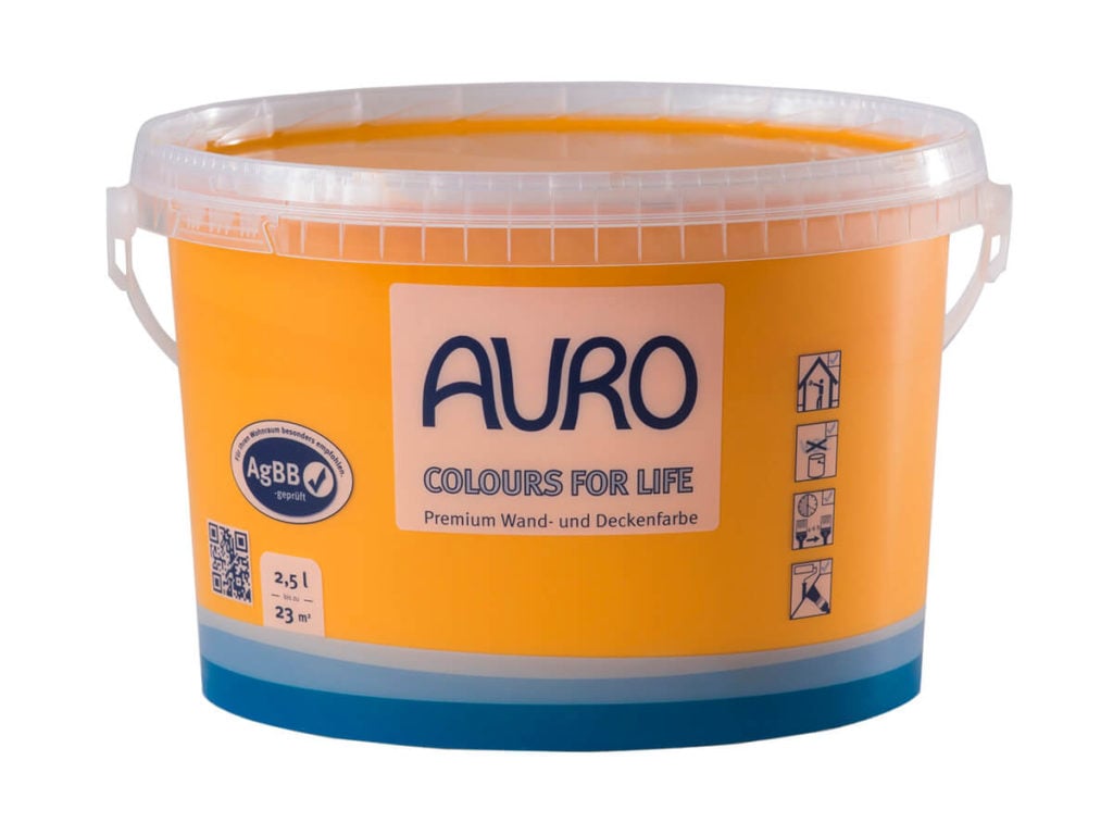 Environmentally friendly coloured washable emulsion auro | Auro